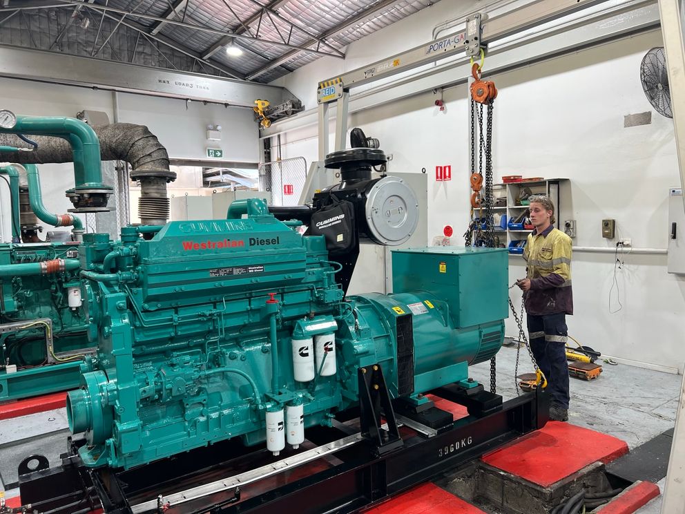 Rottnest Island Power Station Generator Upgrades | Westralian Diesel